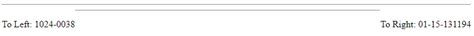 Html Left And Right Align Text On The Same Line Stack Overflow