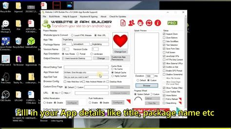 How To Build Your Own Android App Using Website To Apk Builder Youtube