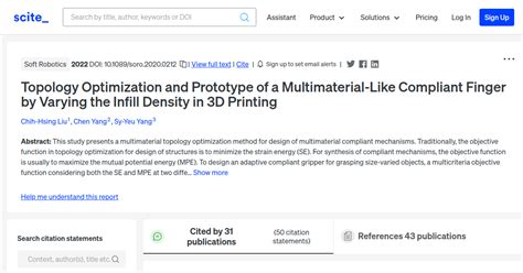 Topology Optimization And Prototype Of A Multimaterial Like Compliant