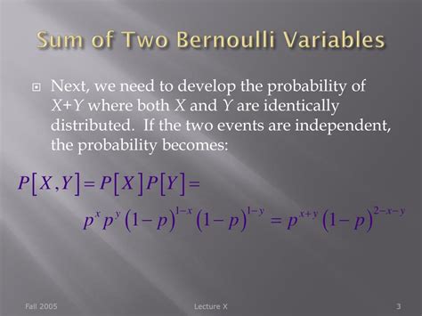 Ppt Binomial Random And Normal Random Variables Powerpoint