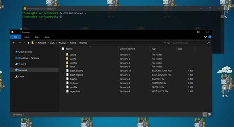 Linux Subsystem Files Accessible Via Explorer In Future Windows 10 Releases