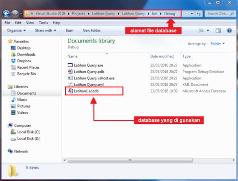 Cara Mengoneksikan Database Msaccess Dengan Visual Basic 2010 ~ Gerbitorial Tutorial Seputar