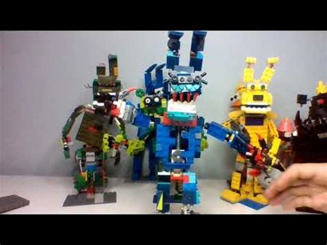Lego Nightmare Bonnie Lego Fnaf 4 Moc Youtube