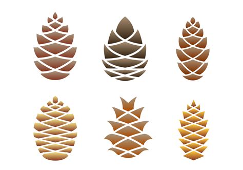 Pine Cone Vector