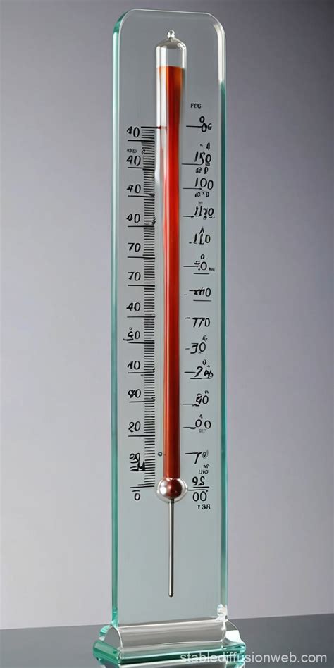Stylized Analog Glass Thermometer Stable Diffusion Online