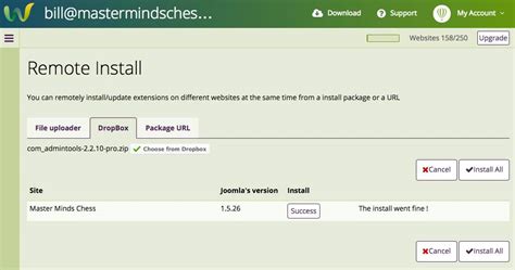 Joomla 1 5 Support Expanded To Include Remote Updates