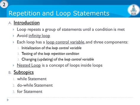 chapter 5 loop statements ppt download