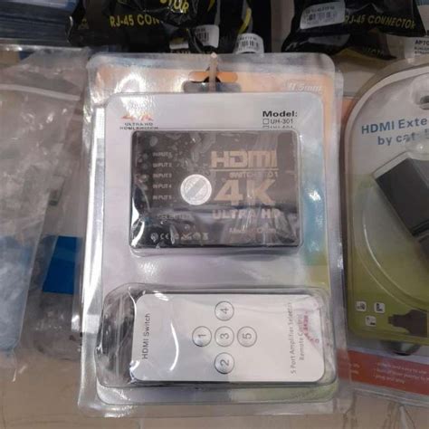 Jual Hdmi Switch 5 Port Support 4k Ultra Hd With Remote Hdmi Switch Di Seller Top Computer