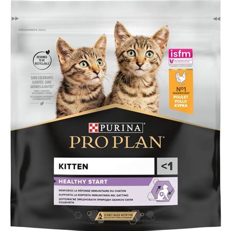 Сухой корм для котят Purina Pro Plan Original Kitten с курицей 400 г ...
