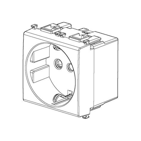 Vimar Plana Presa 2p T 16a P30 Bianco Vimar 14209 Vimar Plana