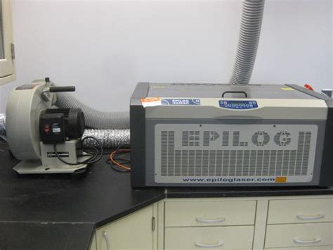 Epilog 8000 Laser System Mini 24x12 With Exhaust Blower System For Sale