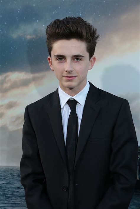 Timothée Chalamet Interstellar Lihs