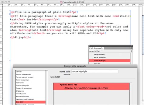 Using Grep Styles To Format Html Code In Indesign Creativepro Network