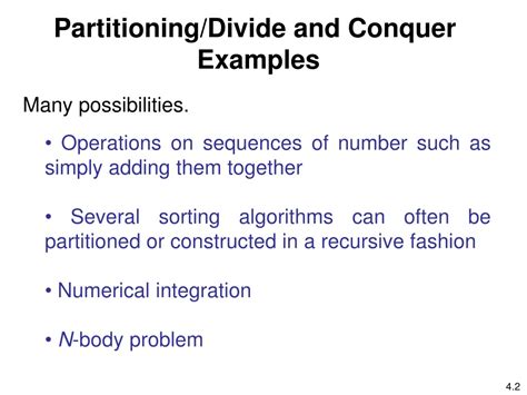 Ppt Partitioning And Divide And Conquer Strategies In Cluster Computing Powerpoint