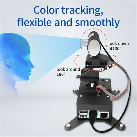 raspberry pi4b opencv visual smart robot gimbal ptz development kits
