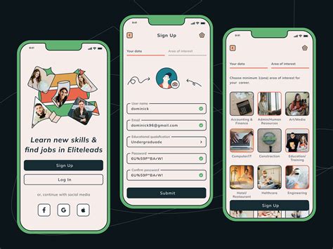Sign Up Flow By Towhidul Mowla On Dribbble