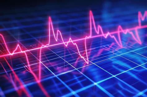 Premium Photo Heart Rate Monitor Generative AI
