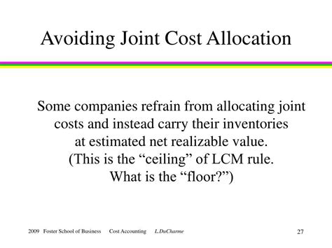 PPT Cost Allocation Joint Products And Byproducts PowerPoint Presentation ID