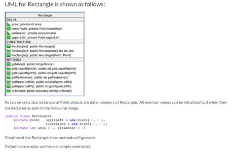 Solved Create A Point Class And Use Aggregation To Create