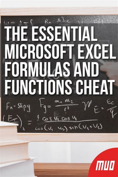 The Essential Microsoft Excel Formulas And Functions Cheat Sheet Artofit