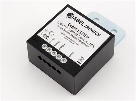 DIM STEP LED Dimmer Push Switch Controlled PWM V V A Low Voltage Stepped Brightness