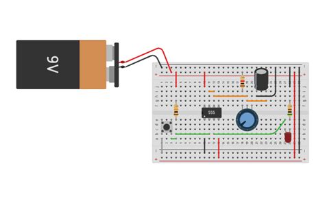 Circuit Design 555 Monostable Tinkercad Circuit Design 555 Monostable Tinkercad