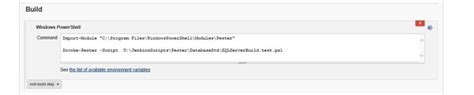 Pester Testing In Jenkins Using Nunit Sql Notes From The Underground