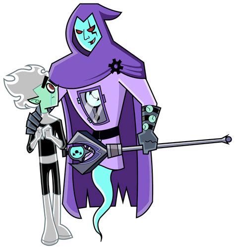 Clockwork And Dark Danny Danny Phantom Dan Phantom Old Cartoons