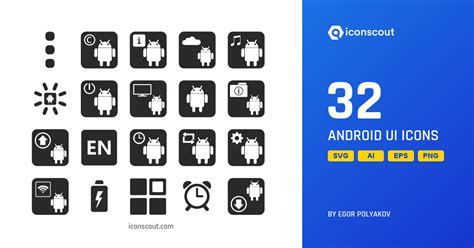 Android UI Icon Pack Free Download User Interface Icons IconScout