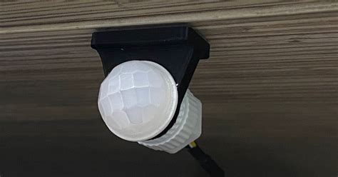 Mounting Bracket For The PIR Sensor V By Krolik Download Free STL Model Printables Com