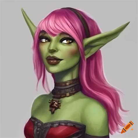 Illustration Of A Goblin Girl Lawyer On Craiyon