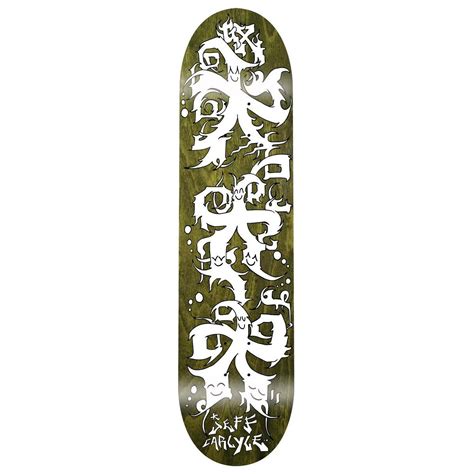 Planche De Skate Gx1000 Star Stack Jeff Carlyle White 85
