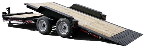 It I Tilt Deck Equipment Trailer Heavy Duty And Easy To Operate