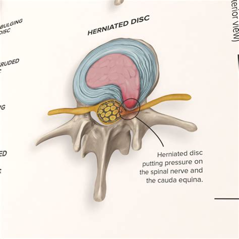 Intervertebral Disc Degeneration Poster Kirografiks