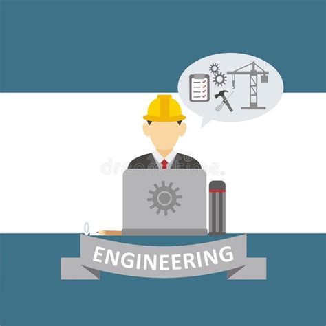 Engineering Activity Illustration Template Stock Vector Illustration Engineering Activity Illustration Template Stock Vector Illustration