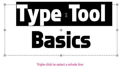Type Tool In Photoshop CS Options And Selections Textuts