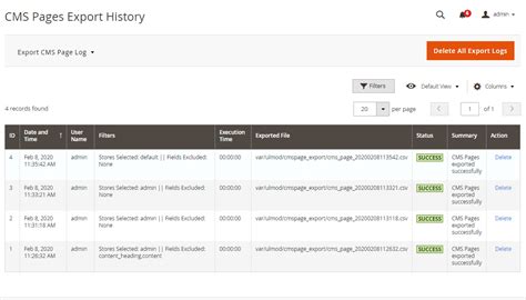 Export And Import CMS Pages For Magento Ulmod
