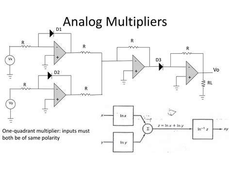 analog multiplier circuit design circuit diagram