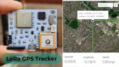 Lora Based Low Power Gps Tracker With Arduino Esp