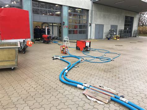 Desinfektion Der Dekon P Komponente Freiw Feuerwehr Celle