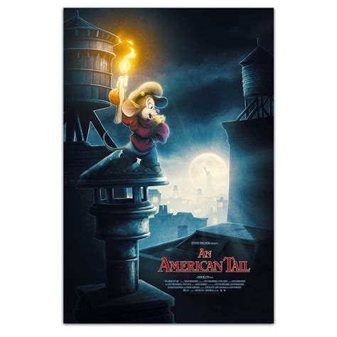 An American Tail Movie Poster By Kevin Wilson Vice Press