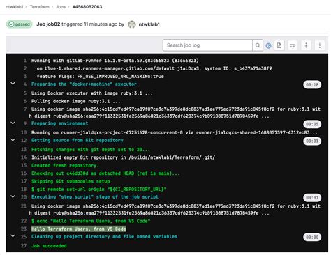 ci cd pipelines with git lab networking lab