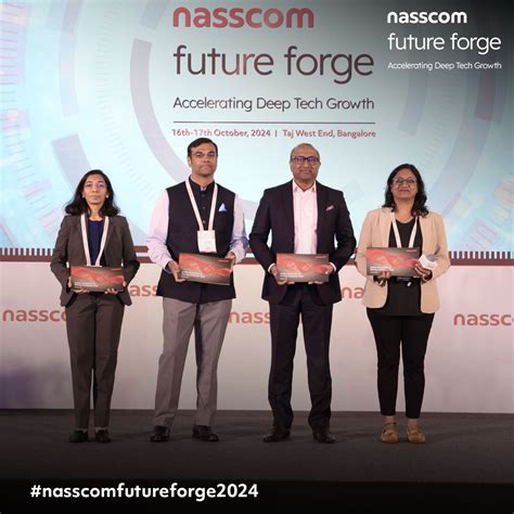 nasscom deeptech on linkedin reportlaunch nasscomfutureforge2024 nasscom nasscomdeeptech…