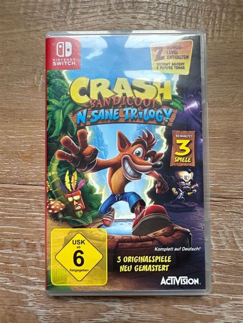 Crash Bandicoot N Sane Trilogy Nintendo Switch Gebraucht In Suhr