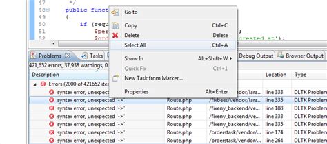 Manual Eclipse Cdt How To Clear Problems Window Without Invoking Clean Project Or Build
