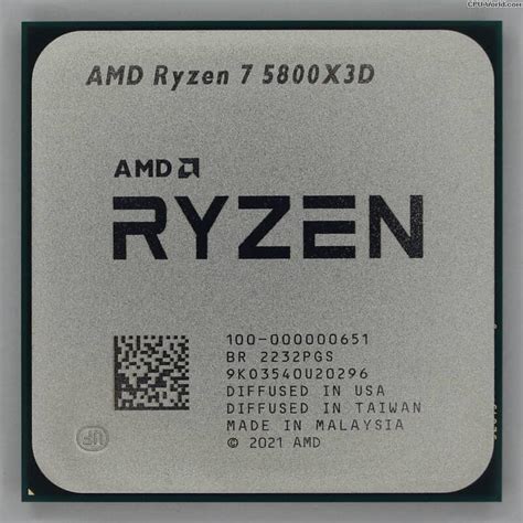 Купить AMD Ryzen 7 5800X3D (100-000000651), цена 14168 грн — Prom.ua ...