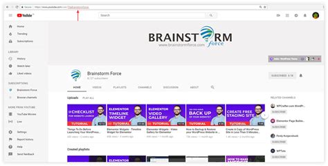 How To Find YouTube Channel Name And Channel ID Ultimate Addons For