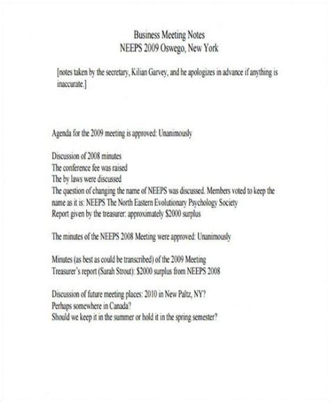 Recap Email Template