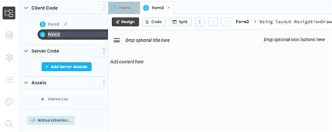 M3 Beta Navigation Drawer Not Showing All Sections Anvil Qanda Anvil Community Forum