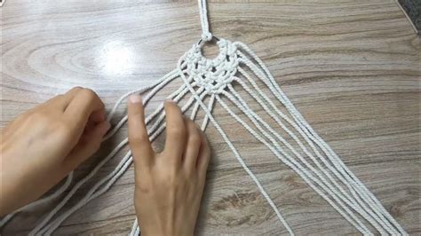 Macrame Mirror Tutorial Step By Step Youtube